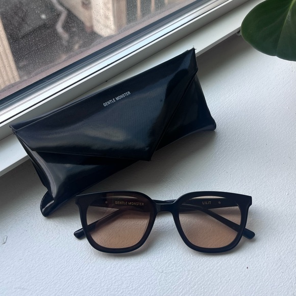 GENTLE MONSTER | Accessories | Gentle Monster Lilit Orange Sunglasses ...